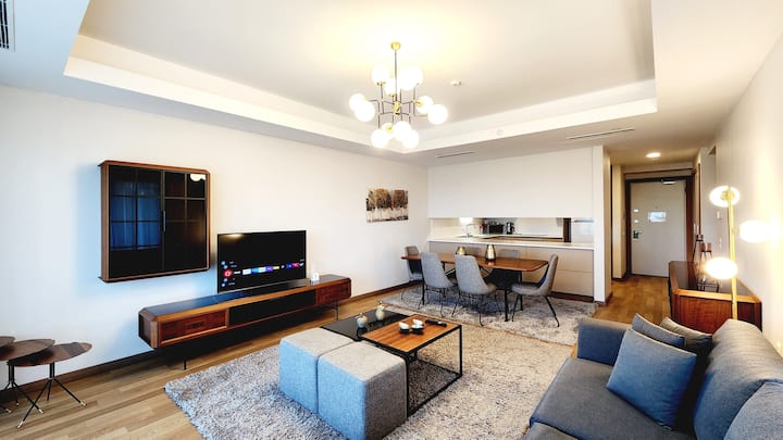 Orman Manzara, Teraslı, 5 Kişilik Lüks 3+1 - Kumköy