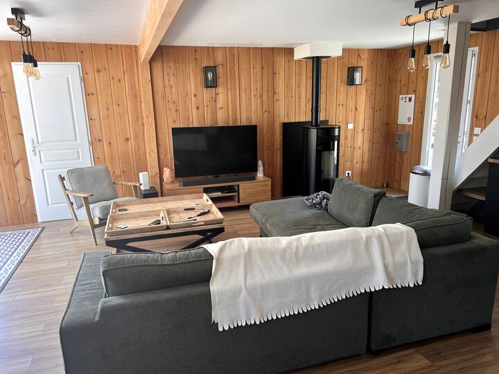 Chalet Du Bonheur -  La Jenny Domaine Naturiste - Plage Le Porge Océan