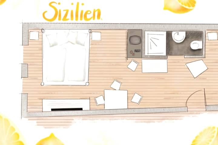 Appartement Sizilien Style - Lauf an der Pegnitz