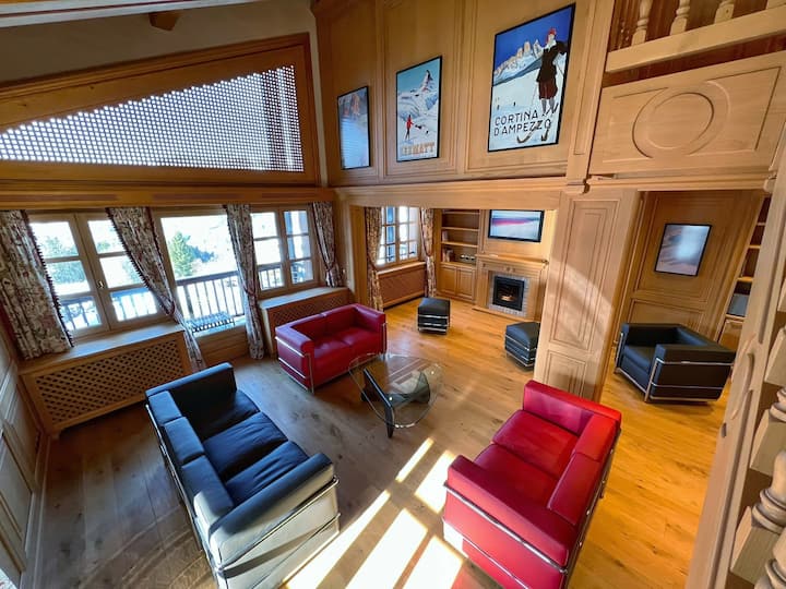 Penthouse Duplex 10 Pers. Au Pied Des Pistes - Megève