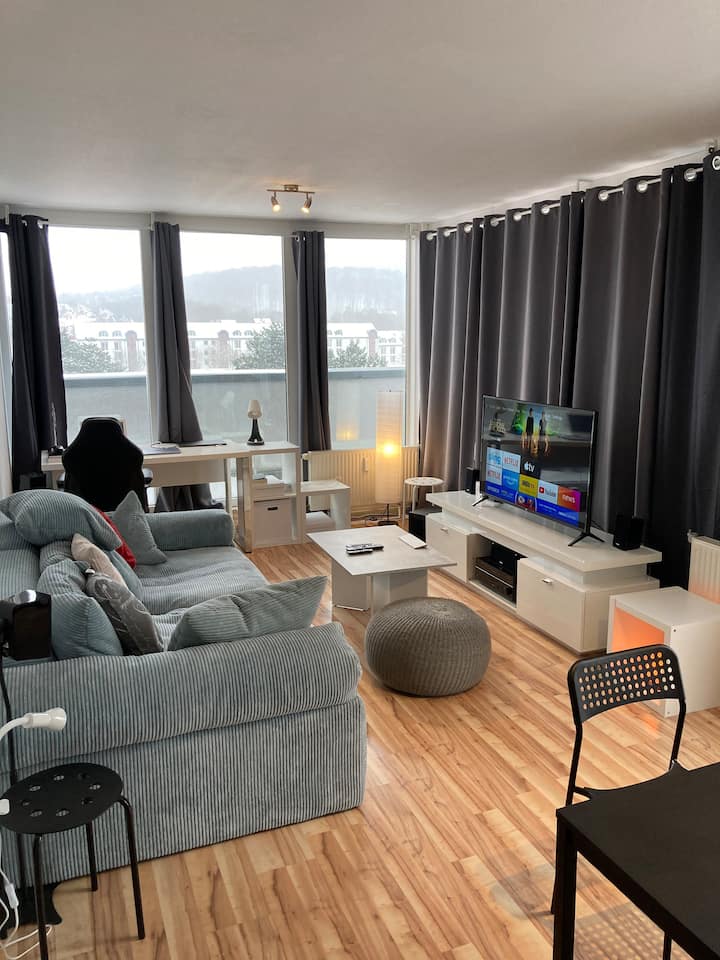 A Cozy Modern Penthouse - Göttingen