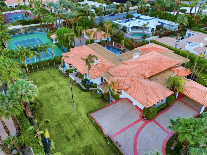 Luxurious Tennis Estate/pickle, Pool,sleeps10-12 - Palm Springs, CA