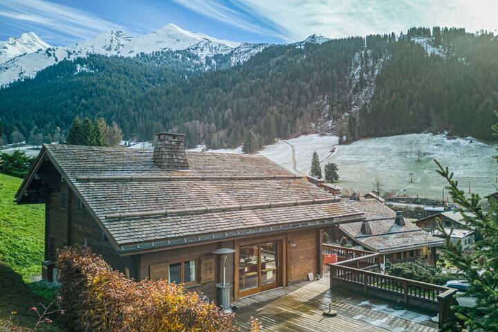 Chaleureux Chalet Familial. Emplacement Privilégié - La Clusaz