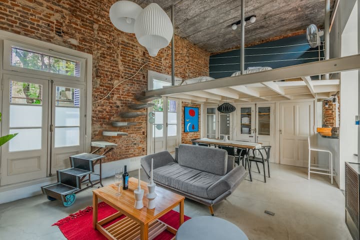 Unique Soho House W/ Private Terrace&patio - Buenos Aires