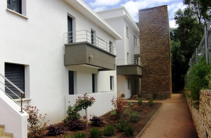 T3 45m², 6pers, Terrasse 17m². - Saint-Florent