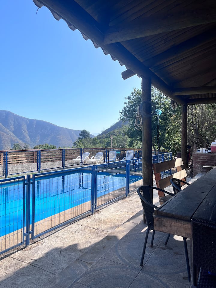 Cabaña En Olmue Con Piscina - Olmué