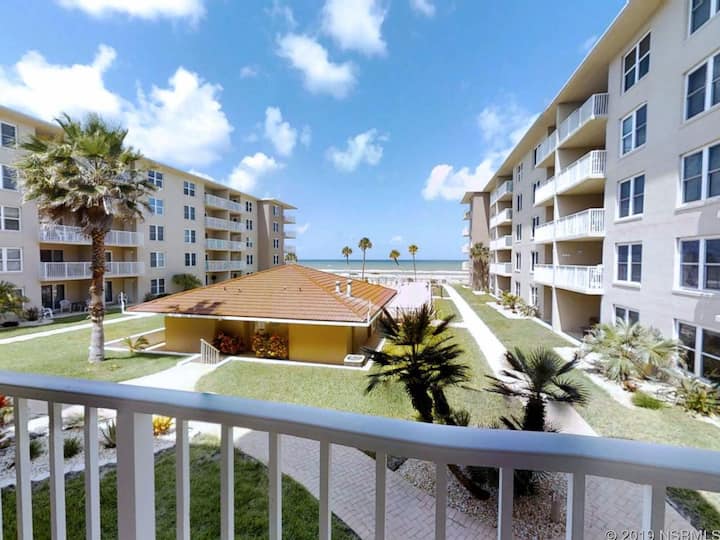 Seacoast Condo # 211 Ocean View At Nsb - New Smyrna Beach, FL