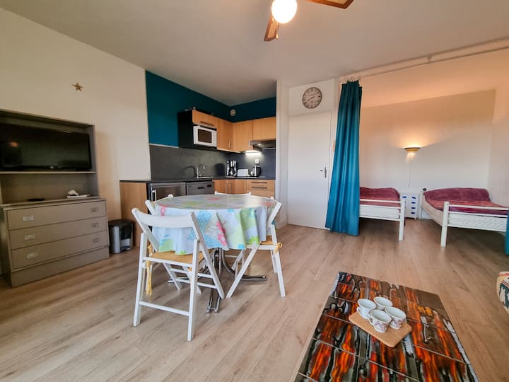 Maddyblue~appart Ascenseur Parking Océan à Pied 4p - Mimizan