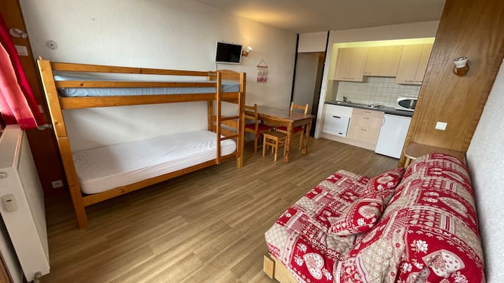 Studio 4 Places Vue Mont Blanc - Plagne Centre - Belle Plagne