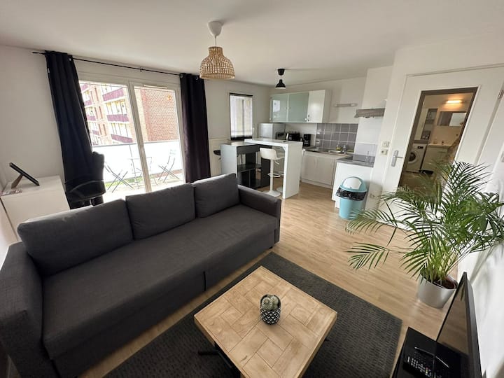 Appartement Proche Chu Avec Balcon Et Parking - Seclin