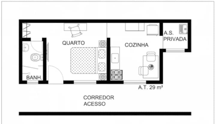 Casa De Hóspedes Mobiliada, Demarchi, Sbc P - Santo André