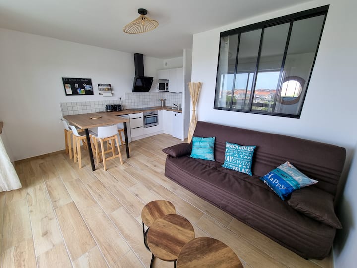 Les Landais~appart Cosy Centre Mimizan Plage 4p - Mimizan