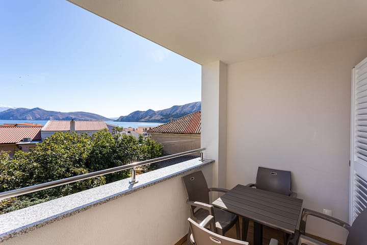 Apartment With Seaview Crnekovic Vi Tomislava (D5) - Baška
