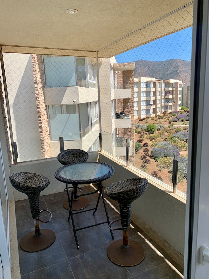 Cómodo Depto Con Piscina Y Caminando A La Playa - Papudo