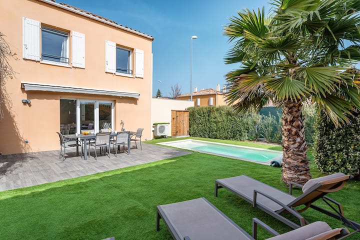 Cannier. Clim, Piscine Chauffée, Jardin, Parking - Ceyreste