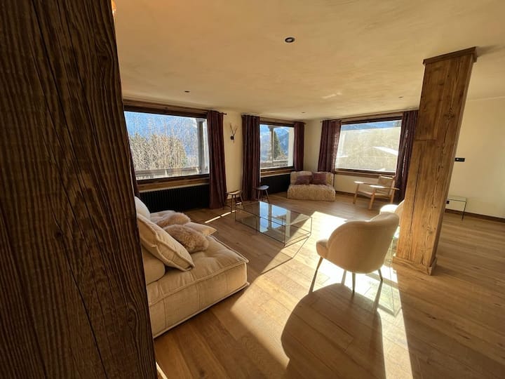 Le Bettex Appart Terrasse Vue Mont Blanc - 5 Ch - Saint-Gervais-les-Bains