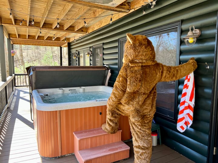 Private Cozy Luxury W/creek - No Detail Overlooked - Blue Ridge, GA