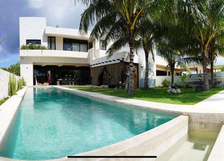 New: Luxury Waterfront Eco-chic Villa. P Aventura - Puerto Aventuras
