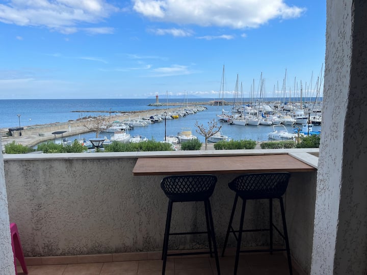 Studio Avec Balcon, Vue Mer Et Climatisé - Cap Corse