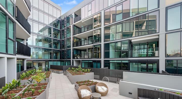 Fitzroy Comfy 2bath2 Bdderapartment+aircon+carpark - 不倫瑞克