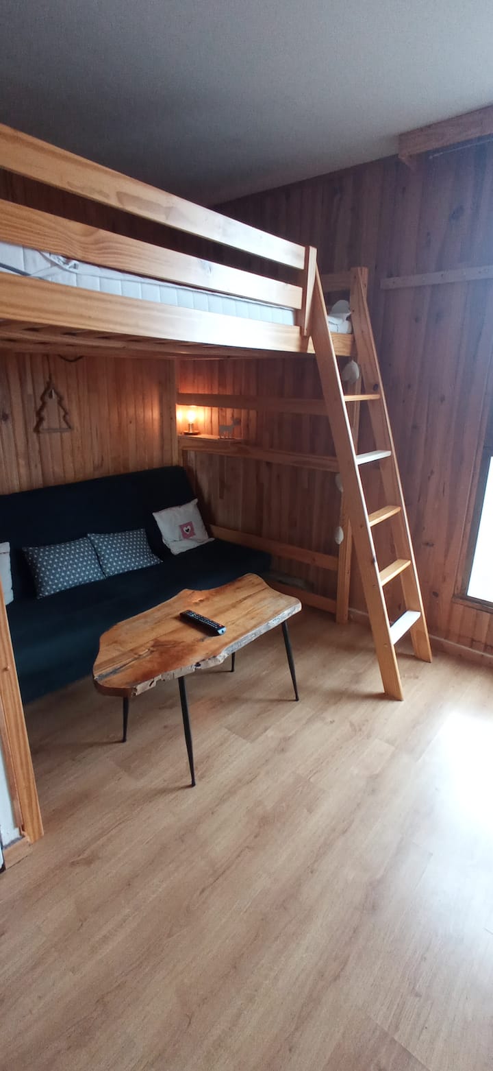 Studio Cosy, Belle Vue Sur La Vallée Praloup 1600 - Pra-Loup