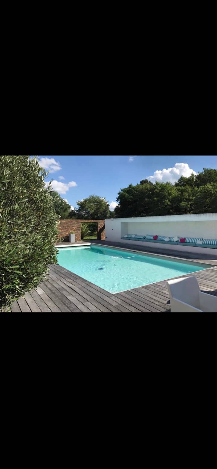 Magnifique Villa Piscine Et Studio Indépendant - Cestas