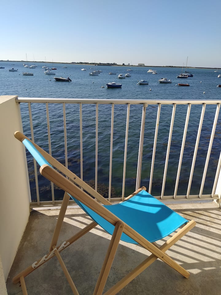 Studio Cabine Vue Petite Mer De Gâvres - Plage de Port-Louis
