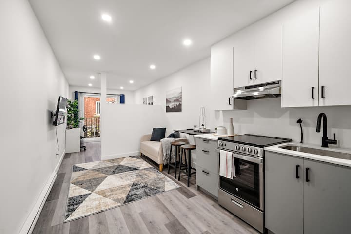 Modern Furnished 1br Easy Parking! Muhc, Metro - Montreal