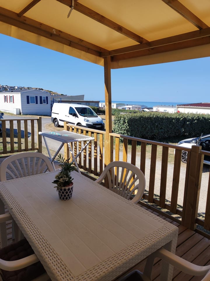 Chez Isa - Mobil Home         3 Ch. Petite Vue Mer - Le Portel