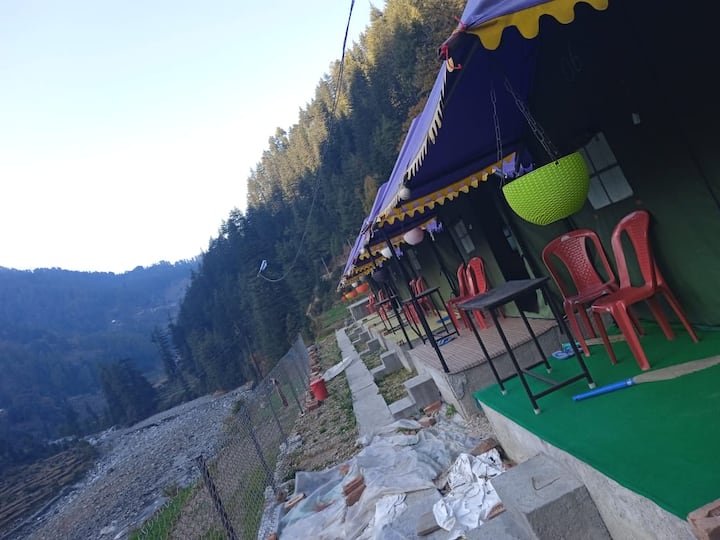 Pvt Camp | Lakeside  | Waterfall | Barot - Barot