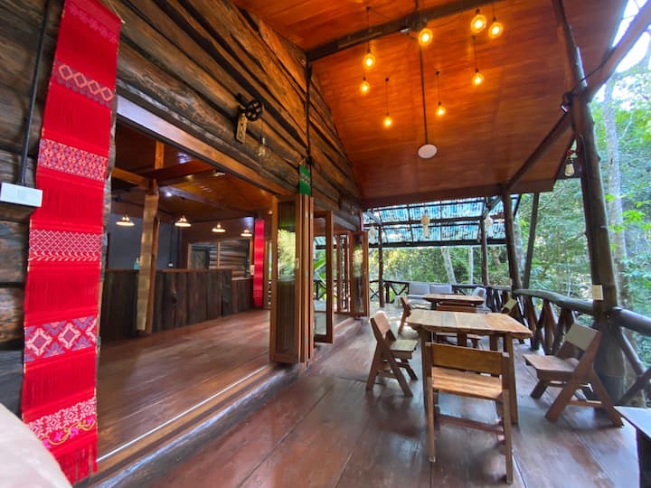 Rustic Cabin With Private Mini Natural Water Fall - Chiang Dao