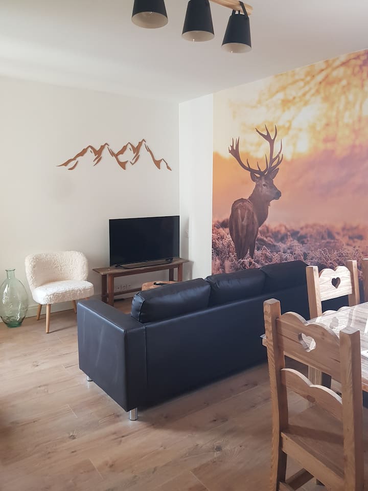 Appartement 3* Le Cerf Au Pied Des Pistes - Etang du Lanoux