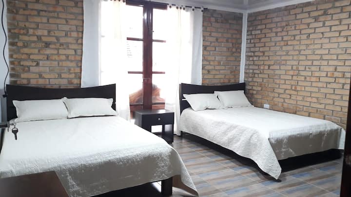 Habitación Dos Camas Baño Privad - San Agustín
