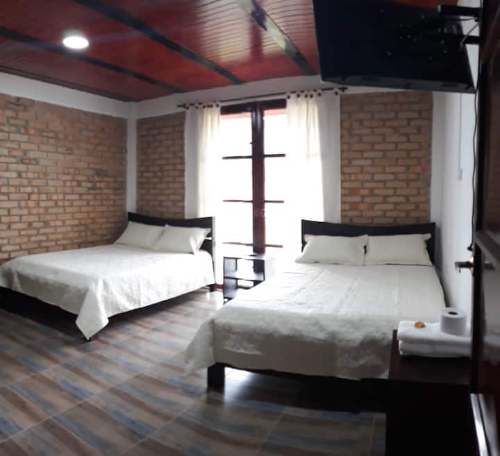 Habitacion Dos Camas Dobles. - San Agustín