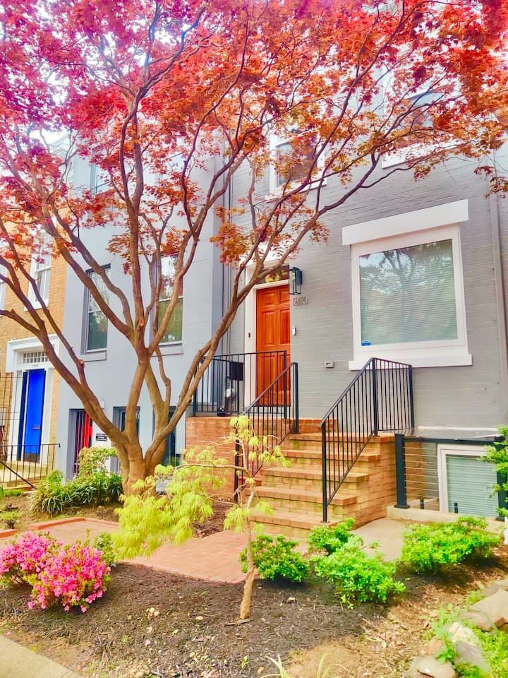 Top1% Luxe Dc Home|free Parking+ev|walker Paradise - Washington, DC