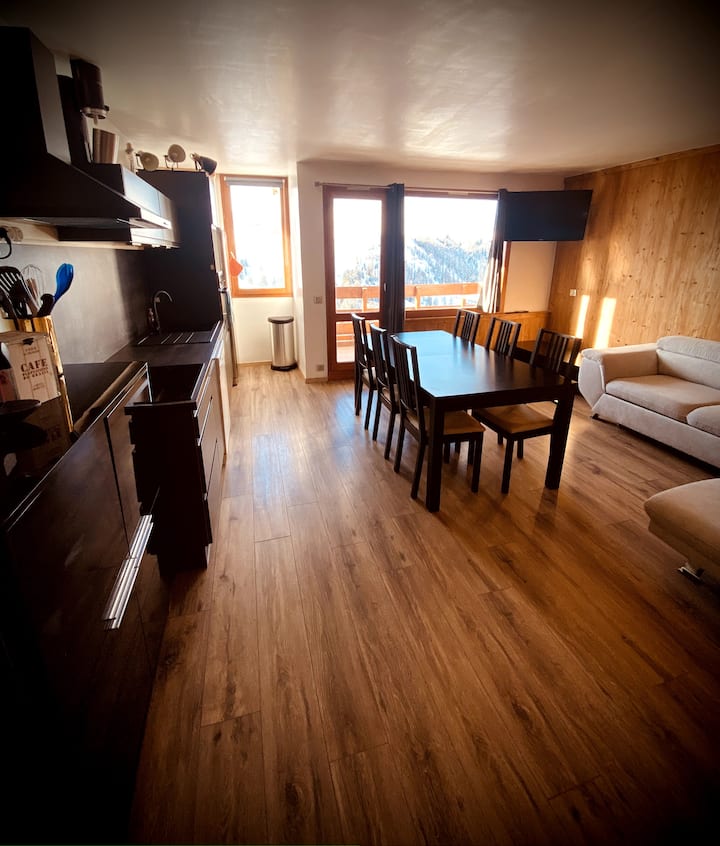 Joli Appt 6 Pers 2ch Belle Plagne Pied Des Pistes - Peisey-Vallandry