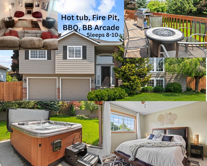Hot Tub! Sleeps 8-11upscale Area - 스포캔