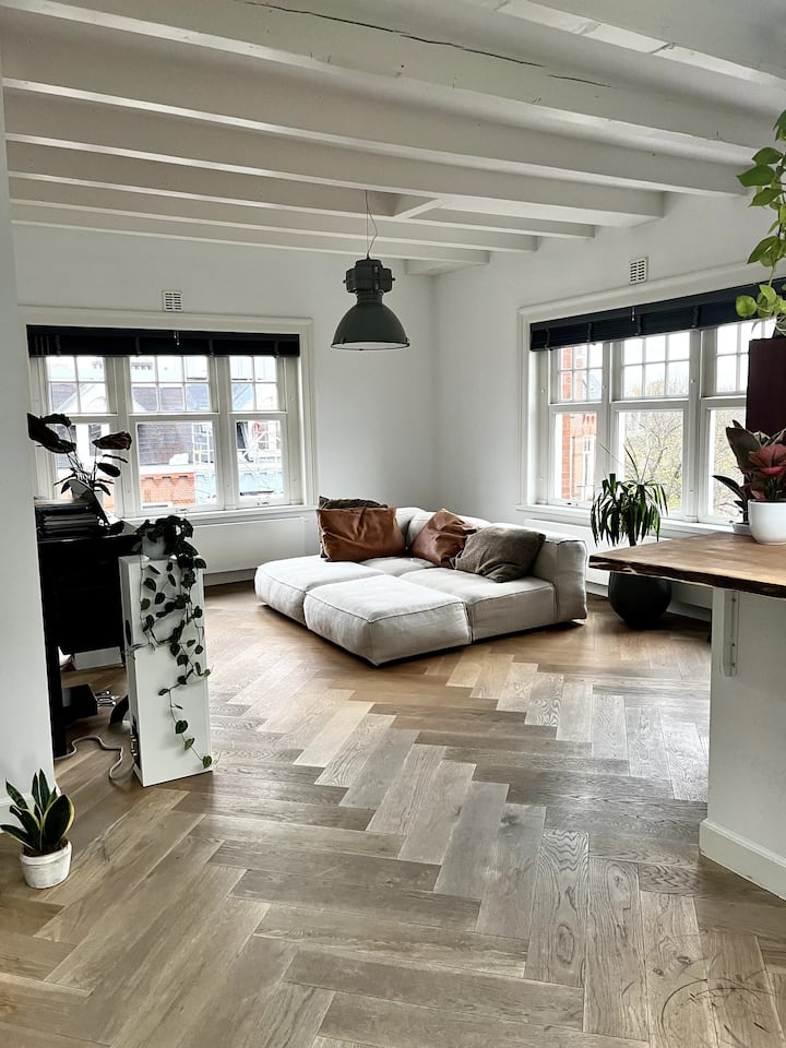 Monumental Penthouse With Rooftop Terras And Bath - Amsterdam