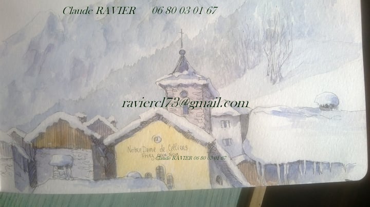 Duplex: Petit Hameau, Grand Ski - Aiguebelle