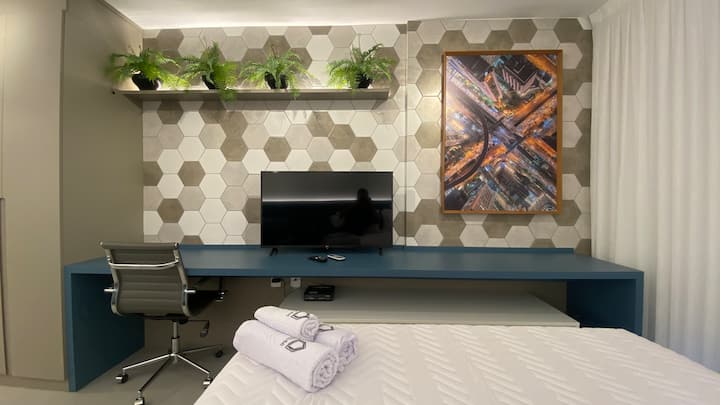 Loft City Lights-ótimo Loft Na Região De Pinheiros - São Paulo