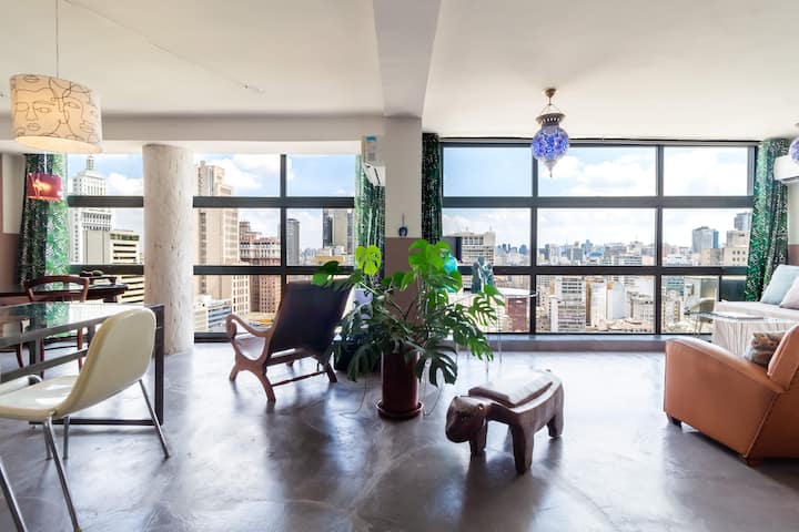 Loft-ateliê: 75m2 De Charme E Bossa Nas Alturas! - São Paulo