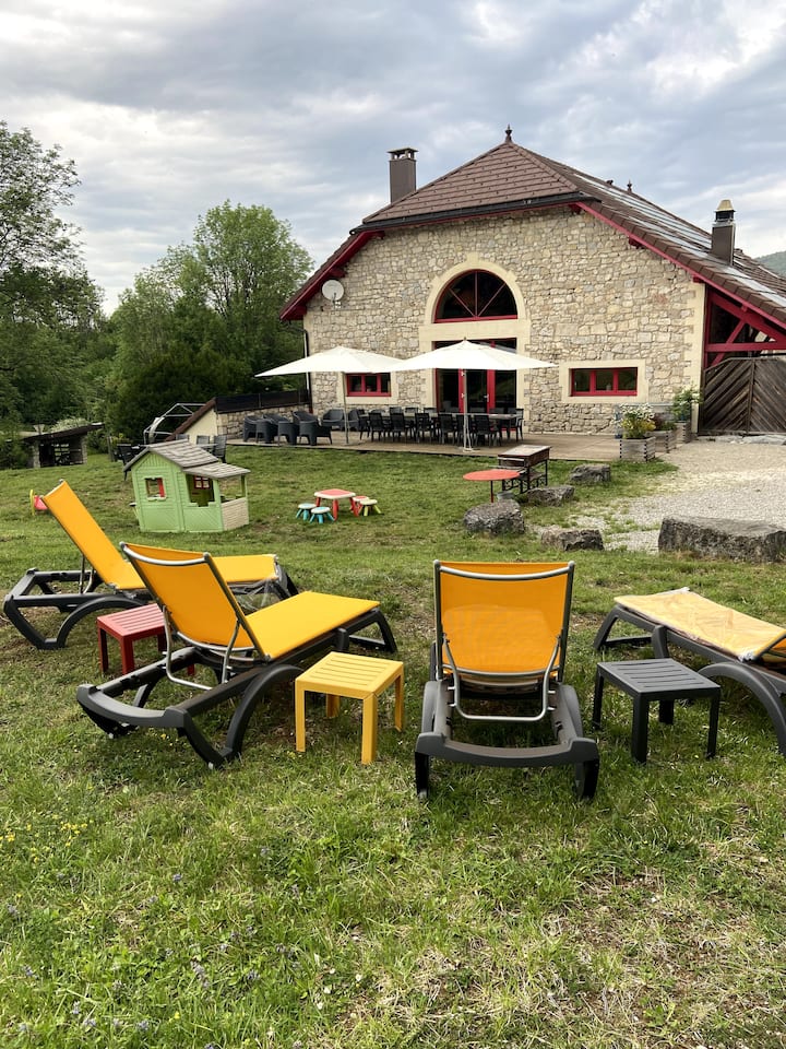 Gîte Spacieux Le Marlaya - Lac de Vouglans