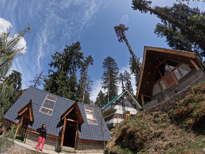 Luxury A Frame Cabins In Sosan Kalgha (Superior) - Tosh