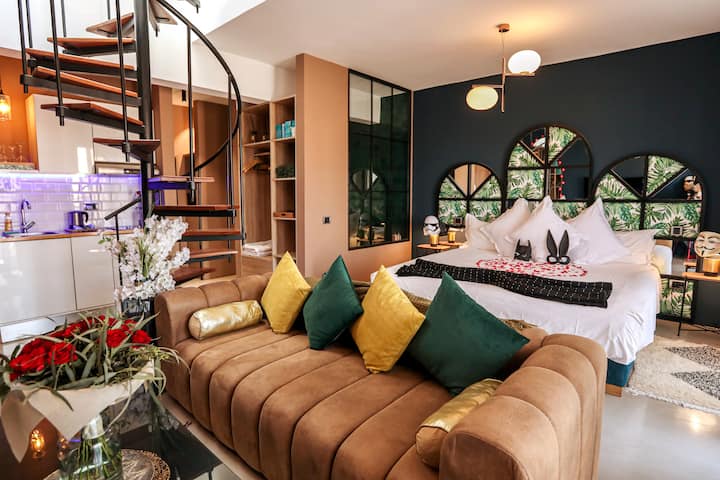 Cocon Romantique Jacuzzi - Marrakech