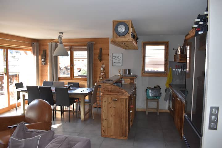Bel Appartement Face Aux Pistes - La Clusaz