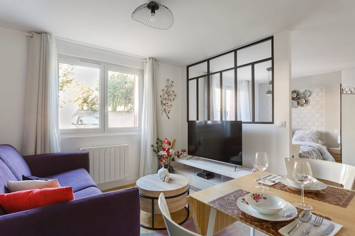 Appart Cosy Grand Confort Chelles Parking Privé - ibis budget Marne la Vallée Chelles