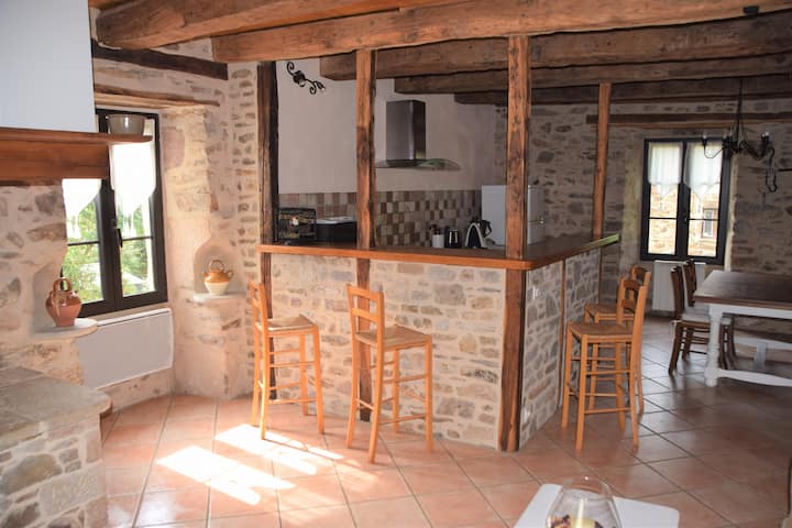 Nature - Maison De Hameau (1856) Classée 2 éToiles - Najac