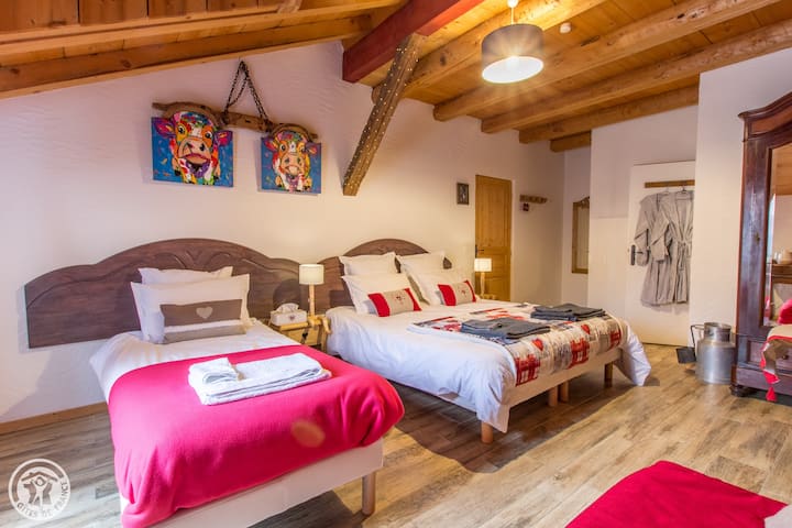 Superbe Ferme Rénovée - B&b 3 éPis Gite De France - La Roche-sur-Foron