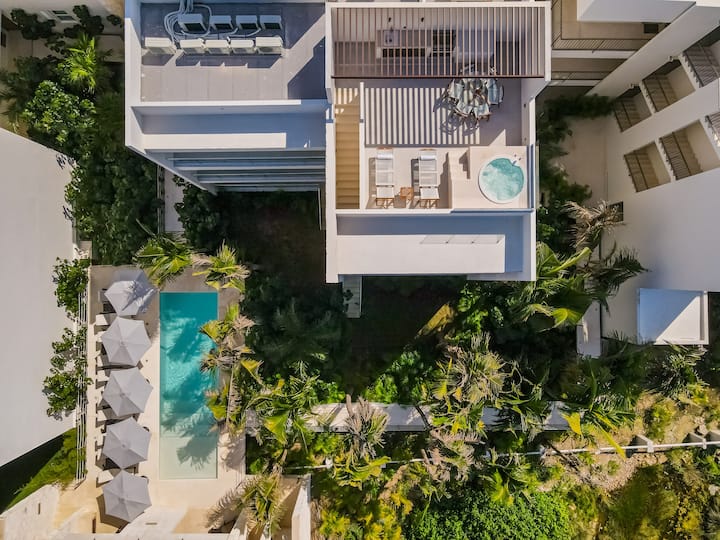 Luxurious Penthouse By The Beach - Akumal