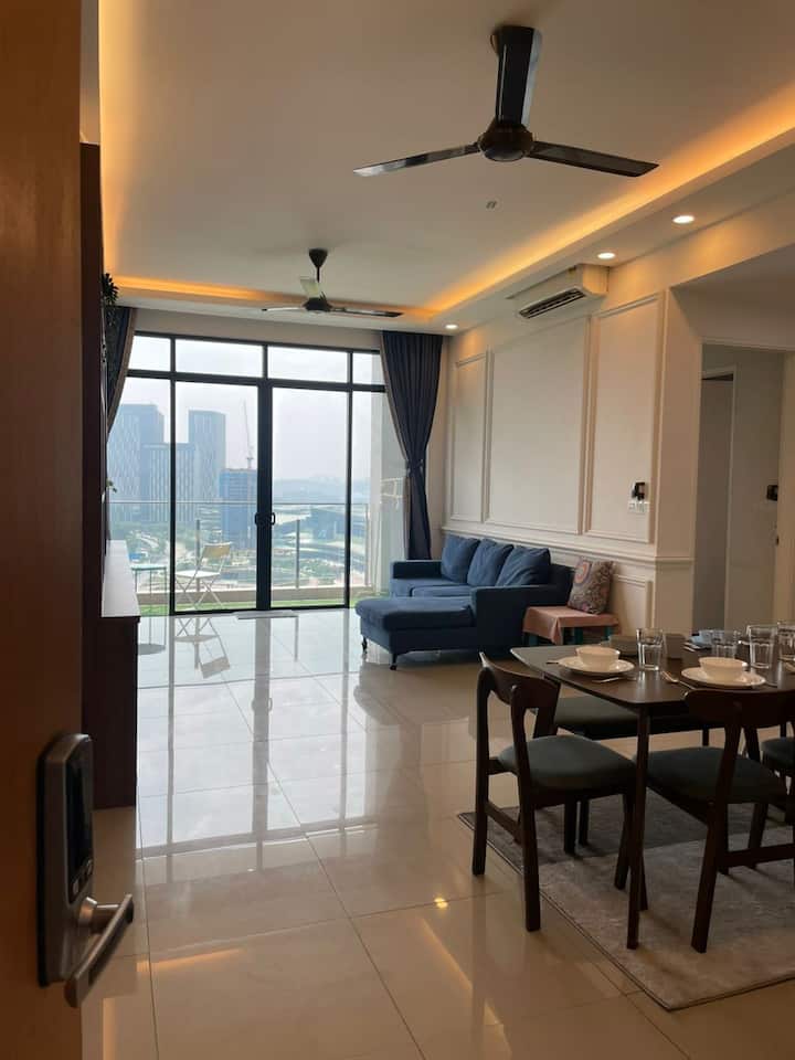 Cozy 3br 3bath 9pax Ioi City Mall & Picc - Putrajaya